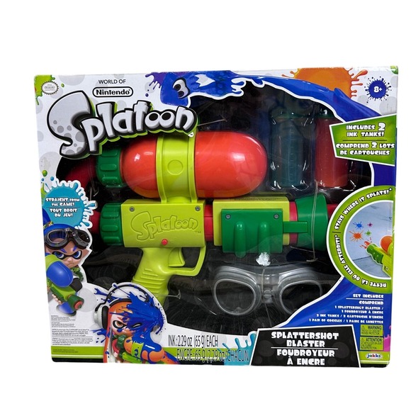 Nintendo | Toys | Nintendo Splatoon Splattershot Blaster Toy With Ink ...